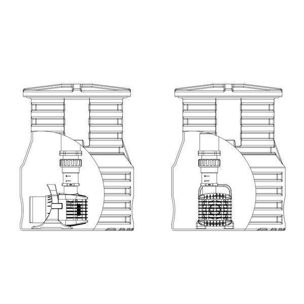 Pump Vault Small | Ponds & Aquaria